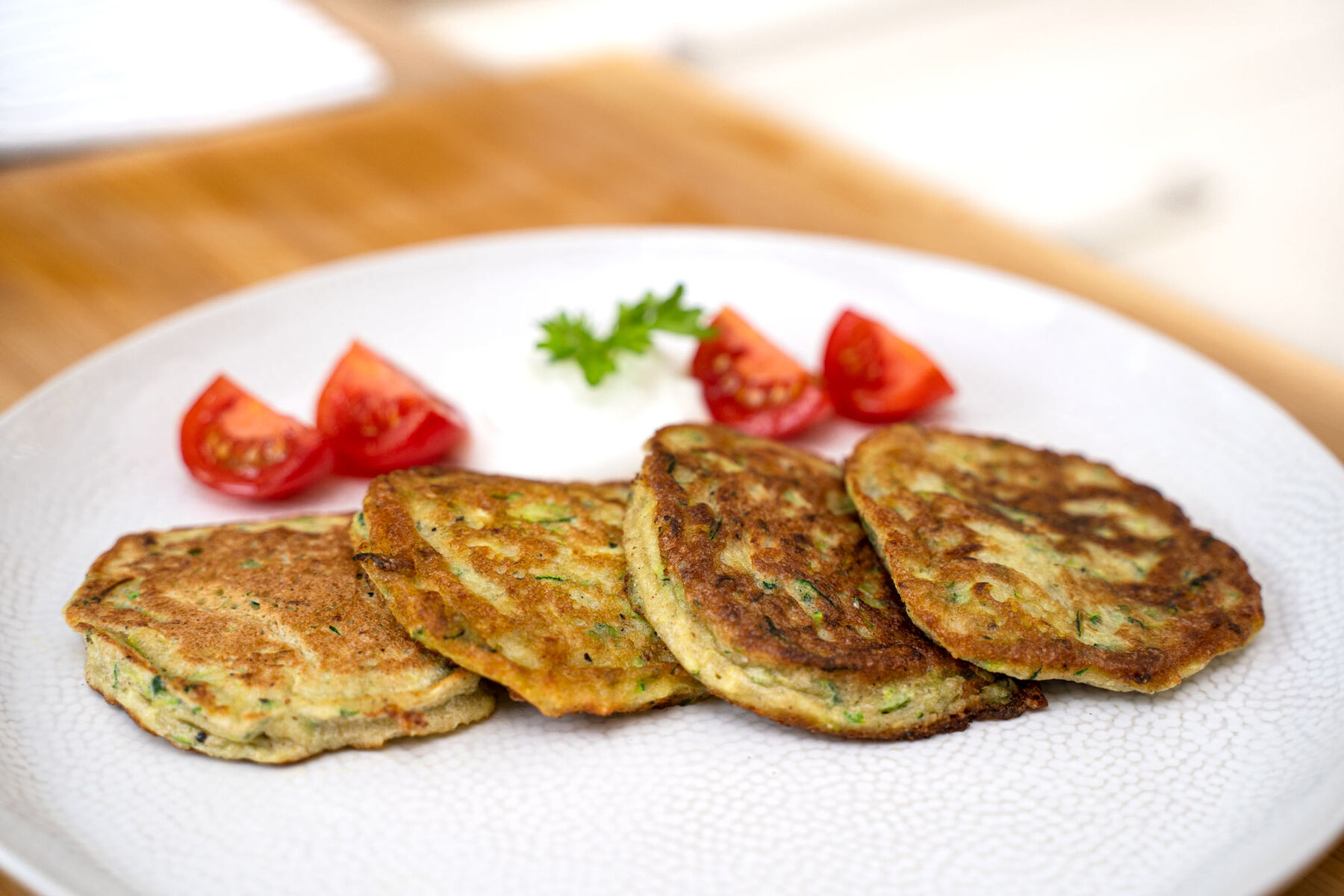 Jednoduchý recept na cuketové placky | KetoDiet CZ